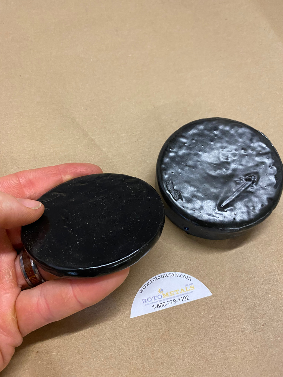 Lead Coated Encapsulated Discs - RotoMetals