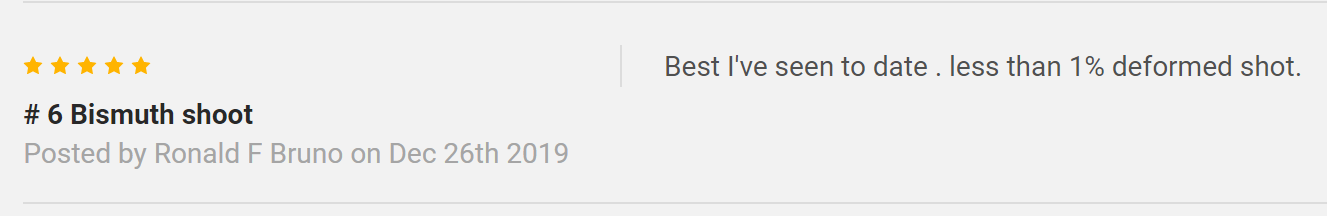 RotoMetals Bismuth Non Toxic alternative to lead