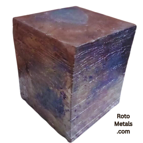 Lead Cast Block 100 Pounds ~6"x6"x7" - RotoMetals