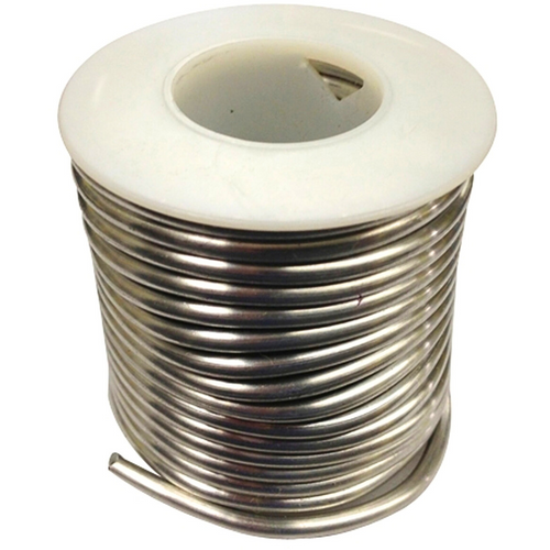 50 Tin/50 Lead 1/8" Wire Solder 1lb Spool - RotoMetals