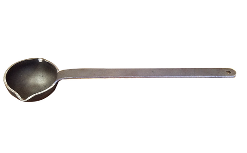 Casting Ladle 3.0oz - 3-1/2" Bowl Diameter, 12" Handle Length - RotoMetals