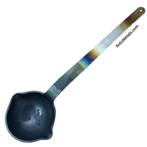 Casting Ladle 6.0oz - 4" Bowl Diameter, 12" Handle Length - RotoMetals