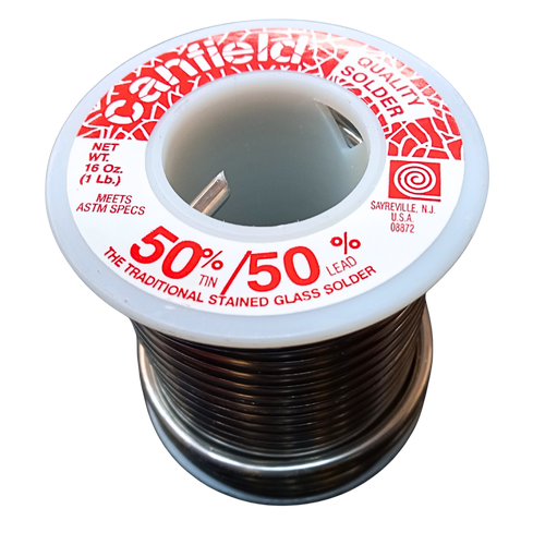 Canfield 50/50 Solder - 1 Lb Roll - RotoMetals