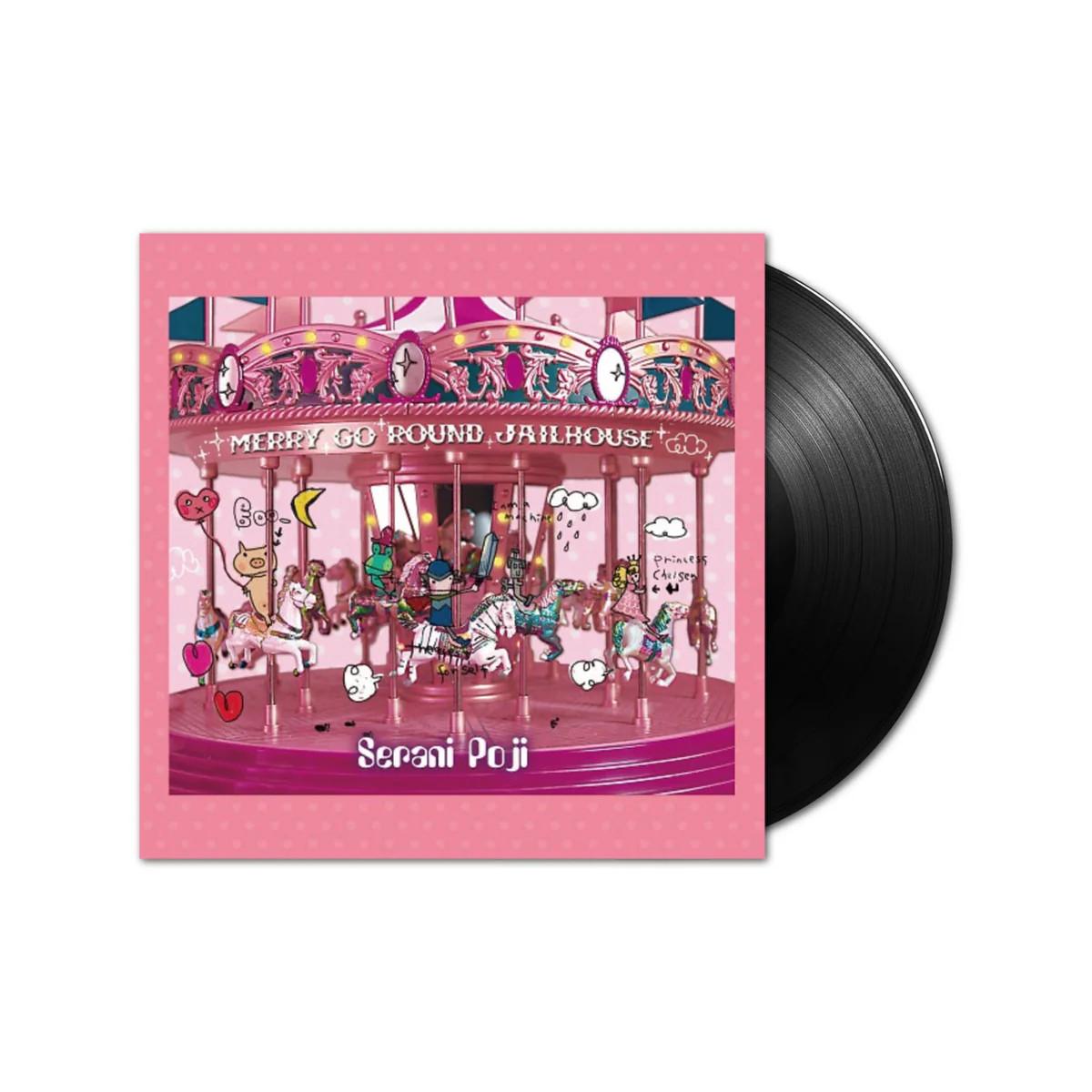 Serani Poji Merry Go Round Jailhouse Vinyl Lp Album Midland Records