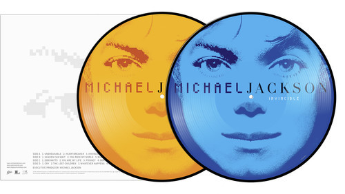 Michael Jackson – Invincible (2 x Vinyl, LP, Album, Picture Disc ...