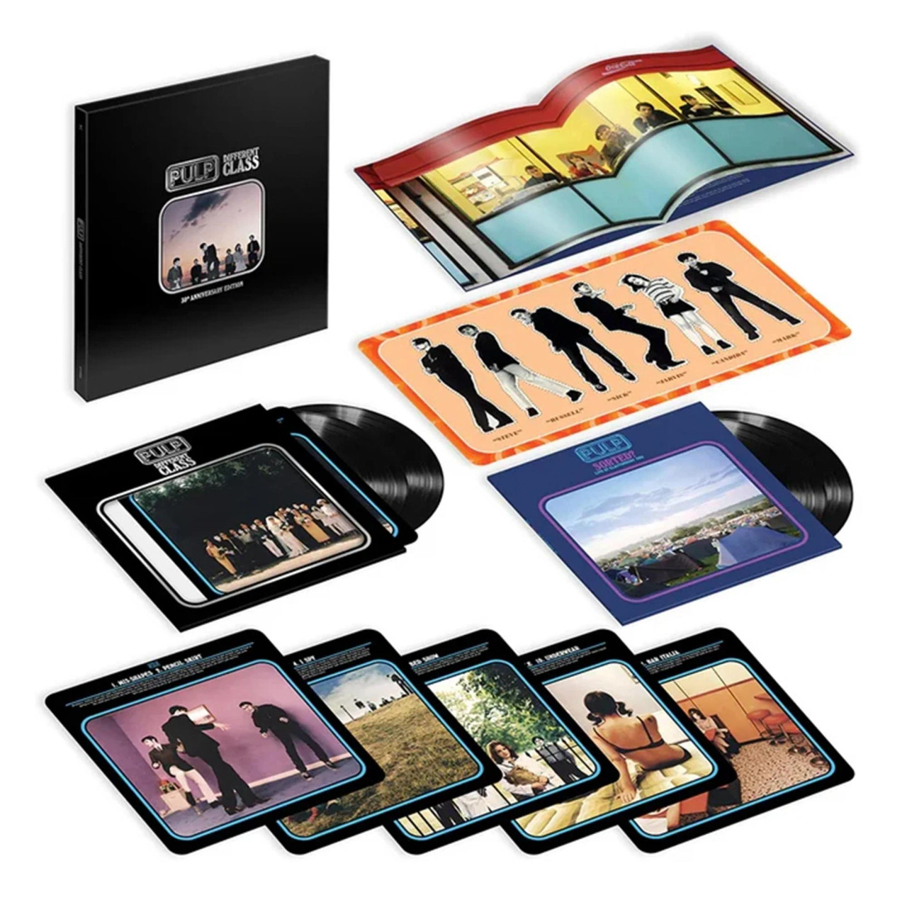 Pulp – Different Class (4 x Vinyl, LP, Album, Remastered, 30th ...