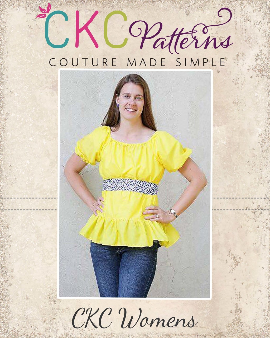 Felicity's Women's Peasant Top PDF Pattern