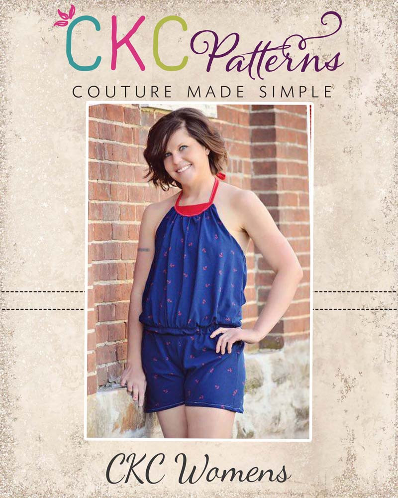 Louise's Women's Knit Romper PDF Pattern