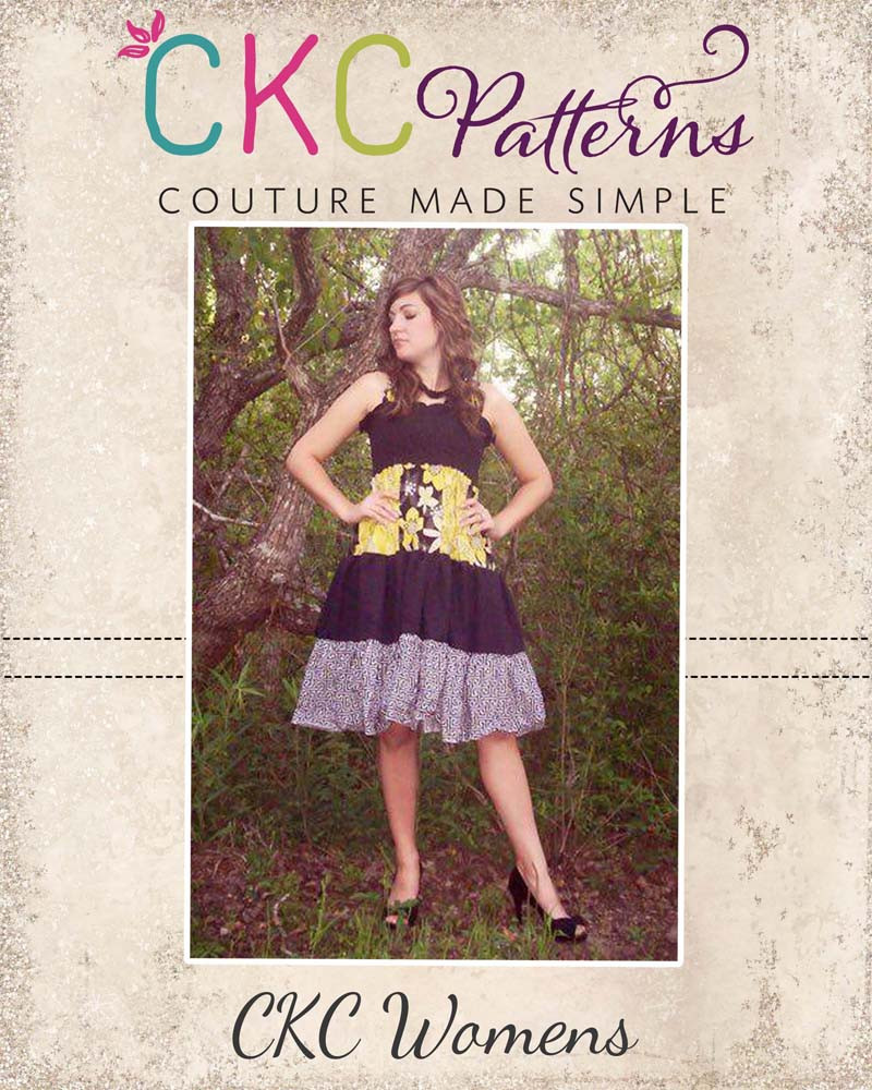 Brooklyn's Tiered Sundress Sizes XS to 5X Women PDF Pattern