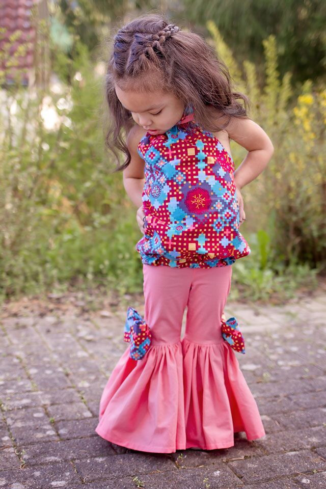 Jolene's Bell Bottoms Sizes 2T to 14 Kids PDF Pattern