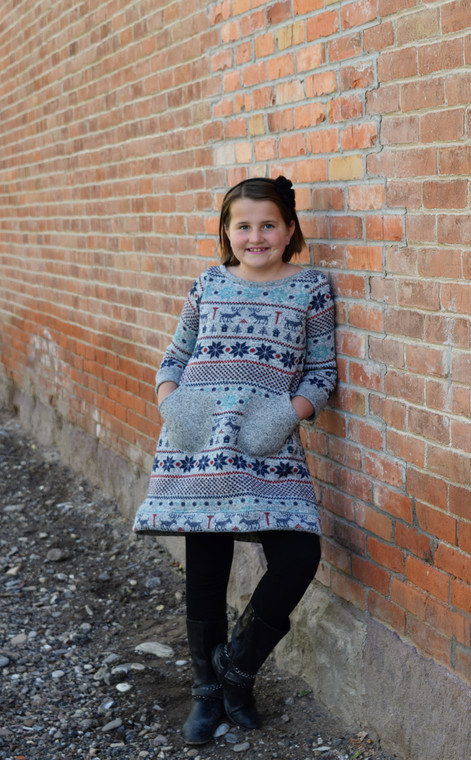 Miracle's Mitten Pocket Tunic Sizes 2T to 14 Kids PDF Pattern
