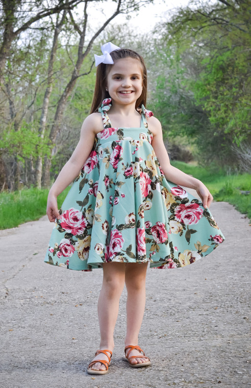 Sunflower's Swing Top, Tunic, and Dress Sizes 2T to 14 Kids PDF Pattern