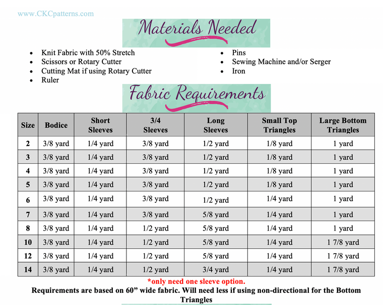 Carousel's Dress Sizes NB to 14 Kids PDF Pattern