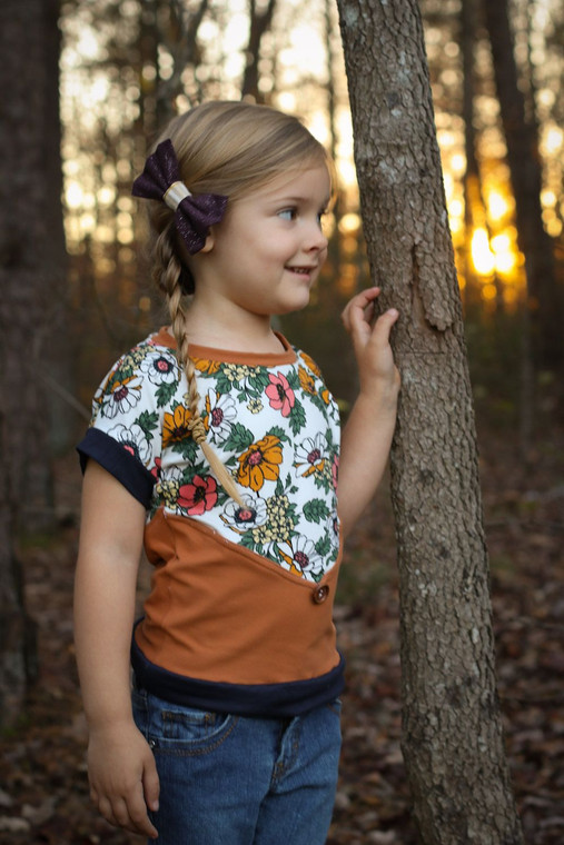Valley's Top, Tunic Dress, Midi and Maxi Sizes 2T to 14 Kids PDF Pattern