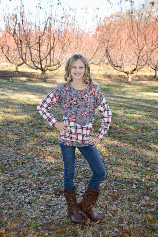 Valley's Top, Tunic Dress, Midi and Maxi Sizes 2T to 14 Kids PDF Pattern