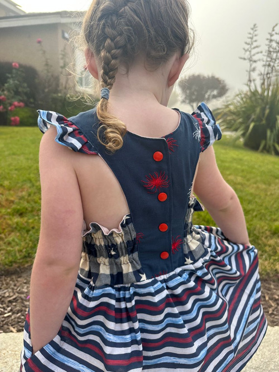 Prims Precious Dress and Peplum Top Sizes 2T to 14 Kids PDF Pattern