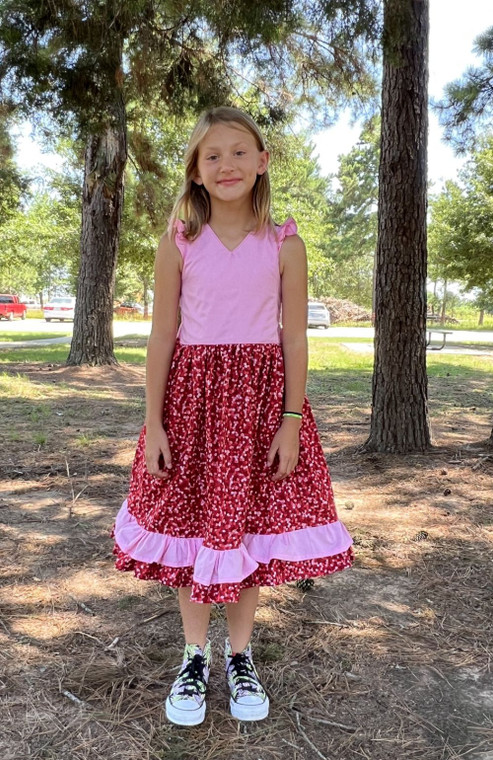 Prims Precious Dress and Peplum Top Sizes 2T to 14 Kids PDF Pattern