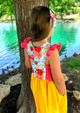 Prims Precious Dress and Peplum Top Sizes 2T to 14 Kids PDF Pattern