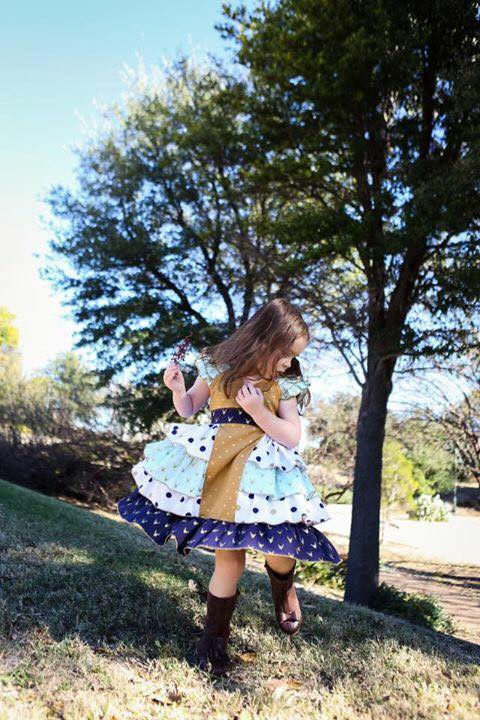 Kayla's Knit Ruffle Top and Dress Sizes 6/12m to 15/16 Kids and Dolls ...