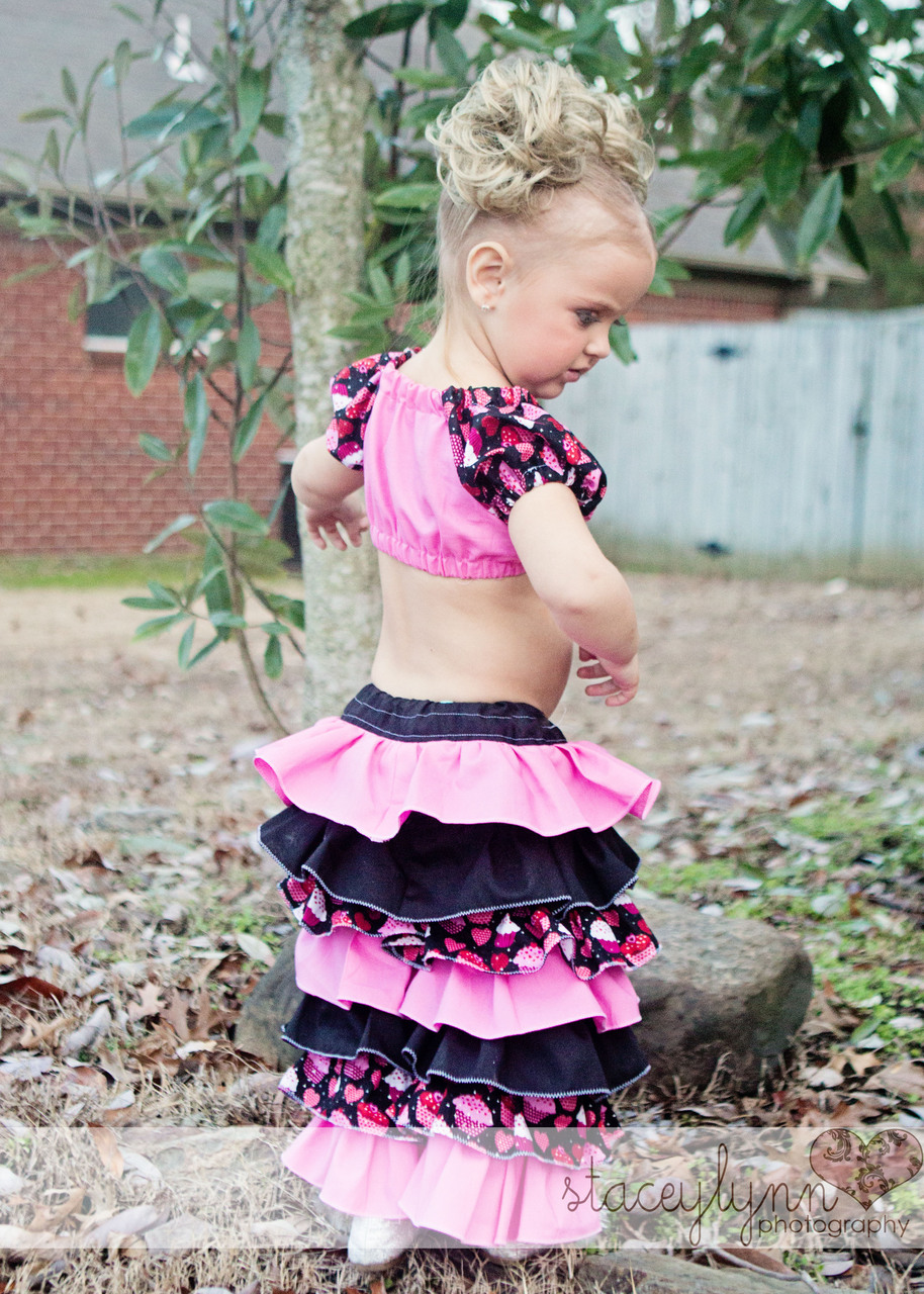 Kyree's Rumba Pants, Shorts, and Capris Sizes 2T to 8 Kids PDF Pattern