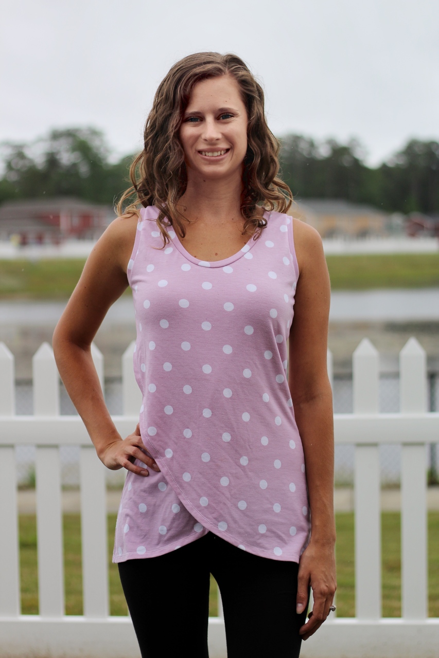 Chelsea's Women's Crossover Hem Top PDF Pattern