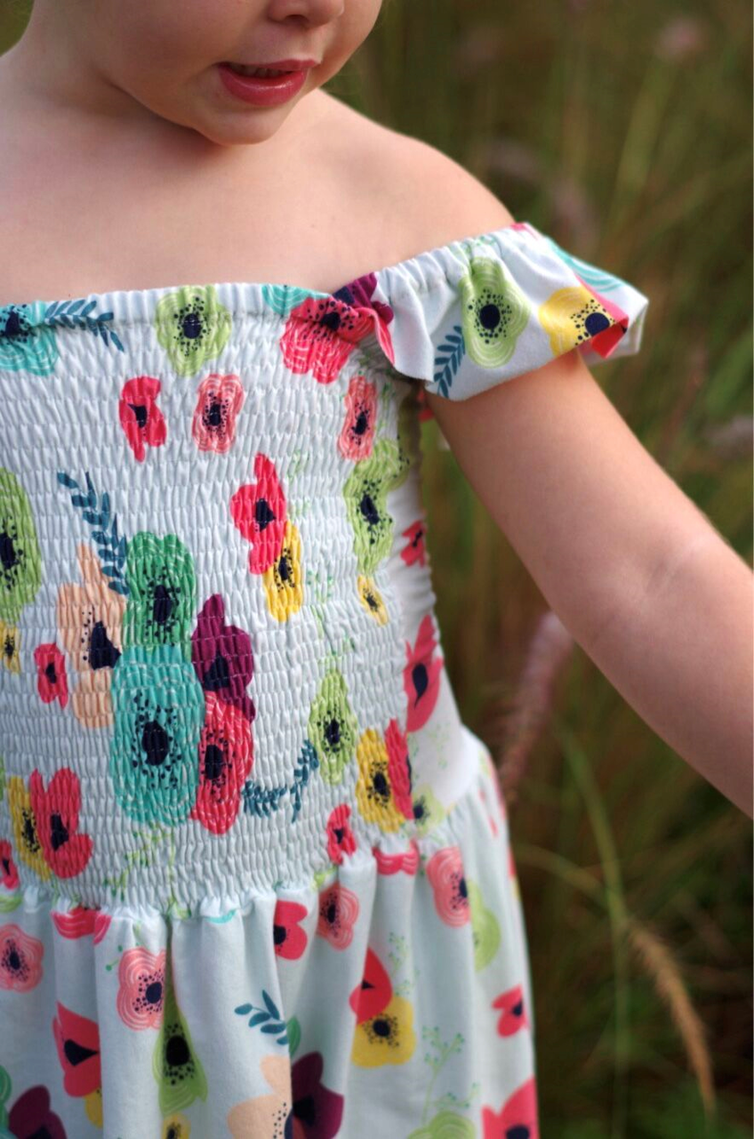Patience's Dress and Maxi Sizes 2T to 14 Girls PDF Pattern