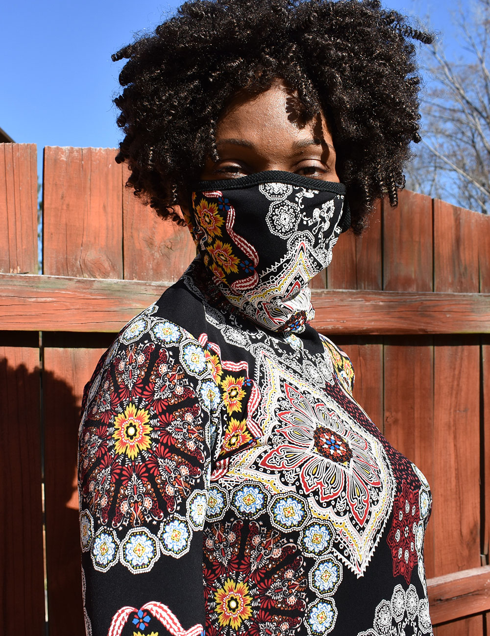 Corona's Mask Dress Size XXS to 3X Adults PDF Pattern