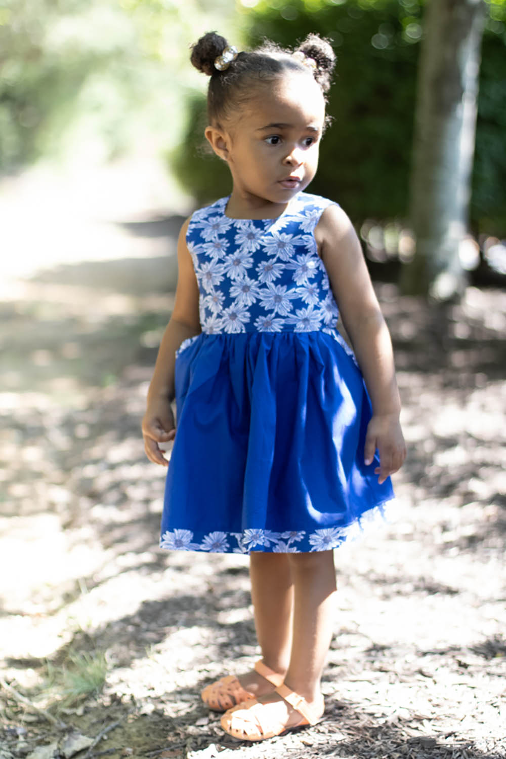 Bea's Quilt Block Dress and Maxi Sizes NB to 14 Kids PDF Pattern