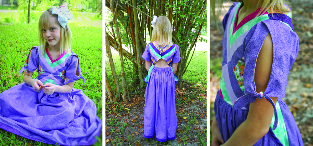 Bea's Quilt Block Dress and Maxi Sizes NB to 14 Kids PDF Pattern