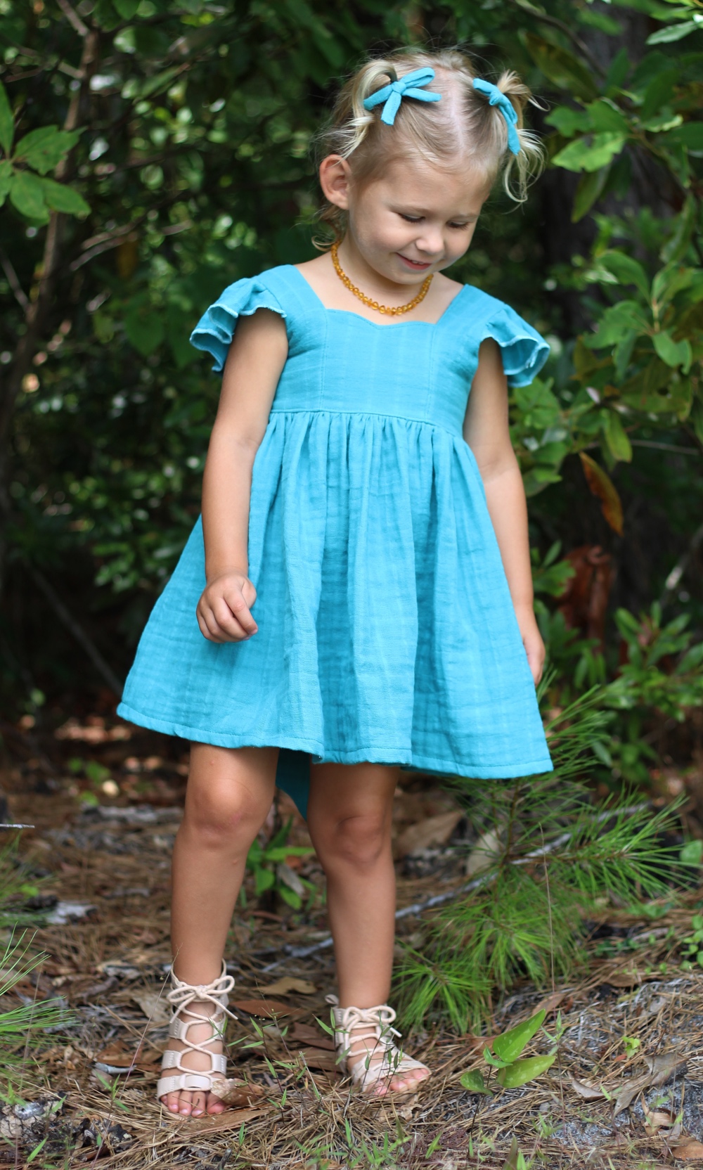 Michelle’s Dress and Top Sizes NB to 14 Kids and Dolls PDF Sewing Pattern