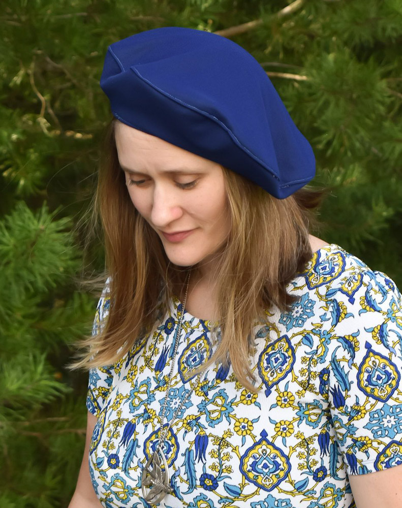 Bordeaux Beret Adult Sizes Small to Extra Large PDF Sewing Pattern