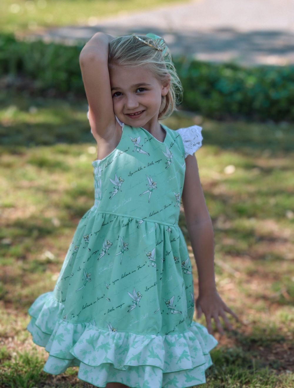 Prims Precious Dress and Peplum Top Sizes 2T to 14 Kids PDF Pattern