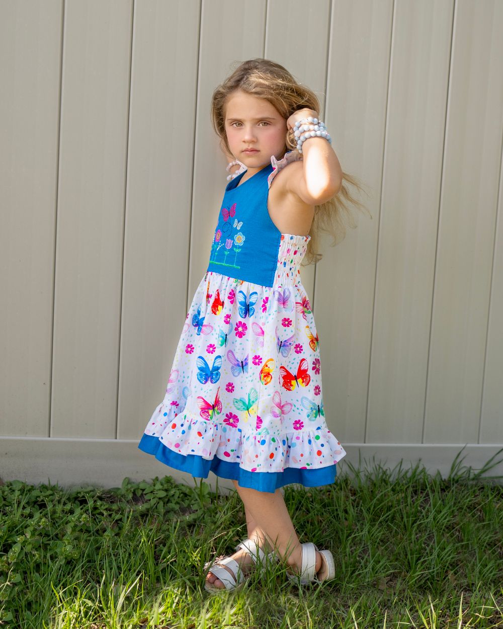 Prims Precious Dress and Peplum Top Sizes 2T to 14 Kids PDF Pattern