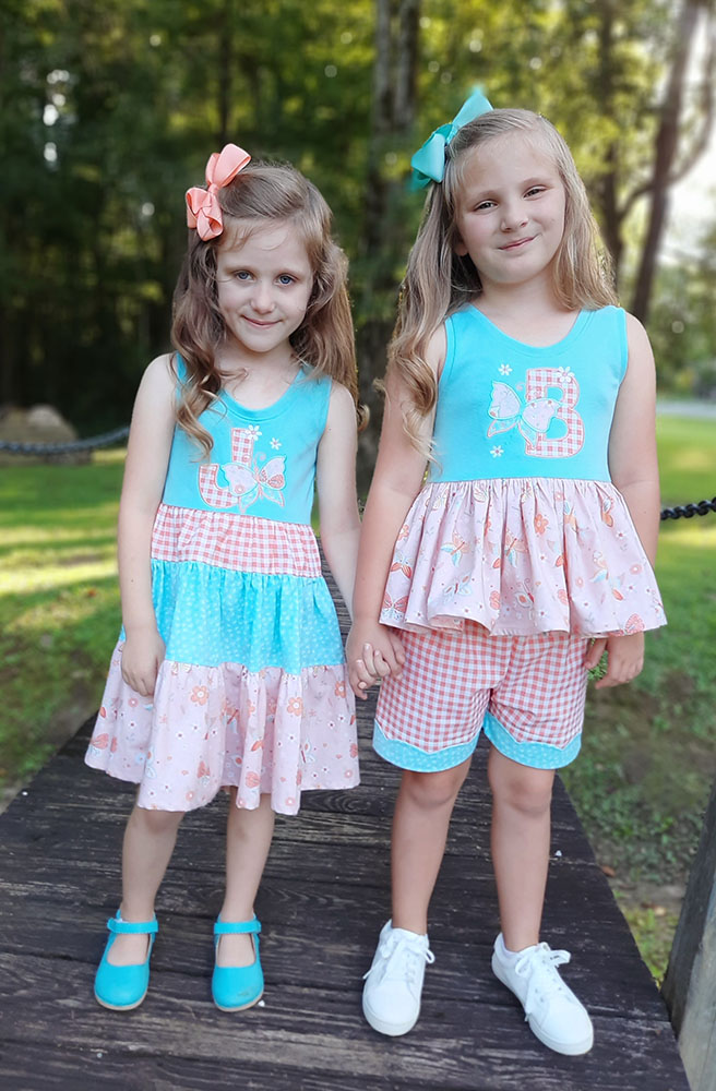 Tunisia’s Tiered Tunic and Dress Sizes 2T to 14 Kids PDF Pattern