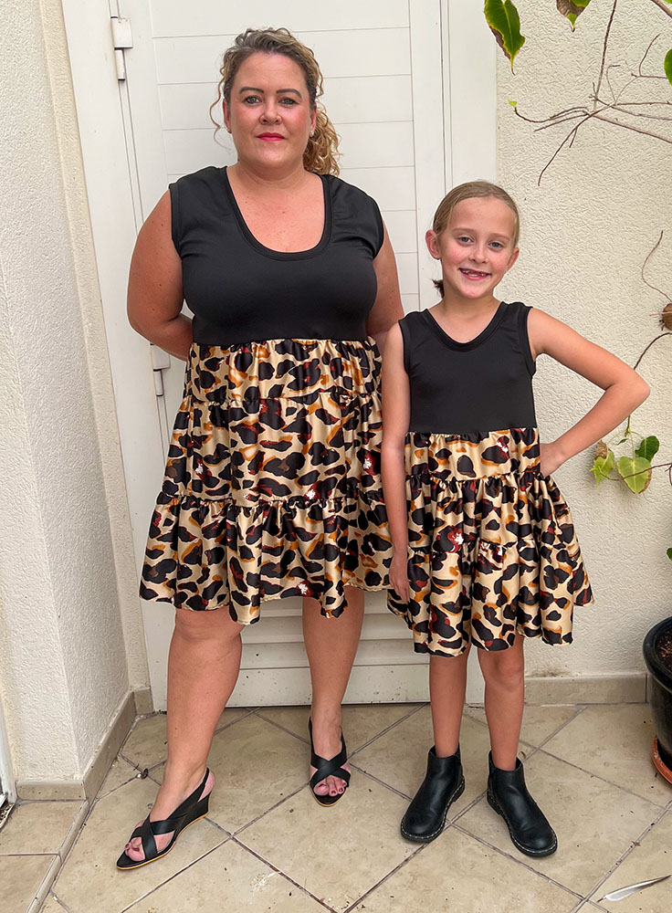 Tunisia’s Tiered Tunic and Dress Sizes 2T to 14 Kids PDF Pattern