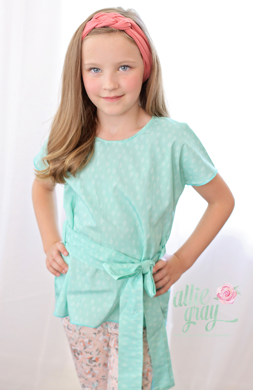 Danika’s One-Piece Top and Dress Sizes 6/12m ton 15/16 Girls PDF Pattern