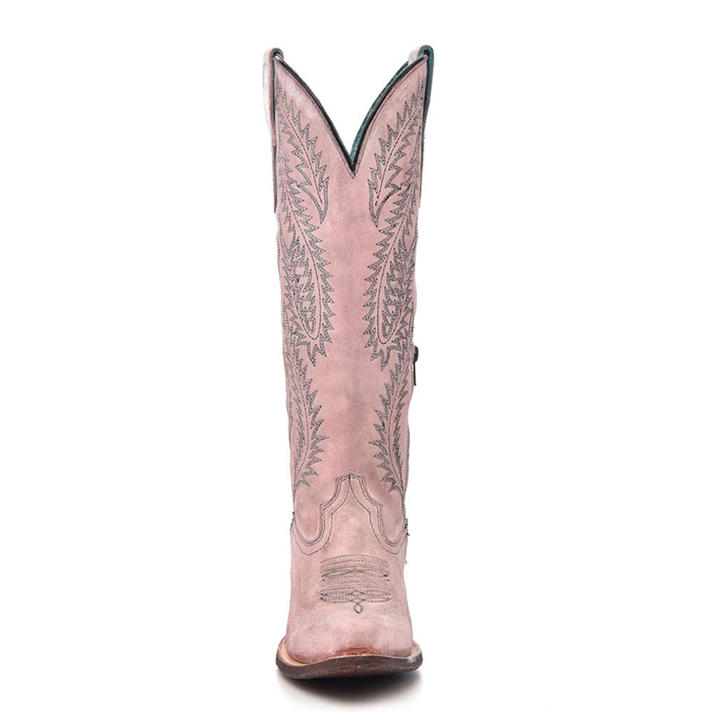 Corral Womens Rose Pink Knee High Boots | Arrowsmith Shoes