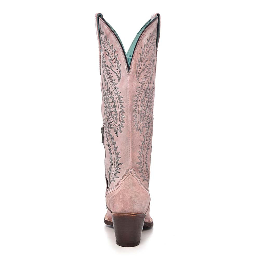 Corral Womens Rose Pink Knee High Boots | Arrowsmith Shoes