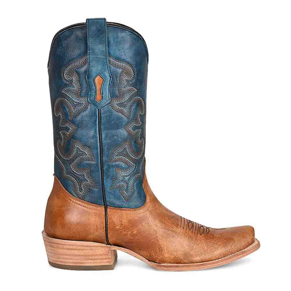 Corral Navy Blue Mens Leather Boots | Arrowsmith Shoes