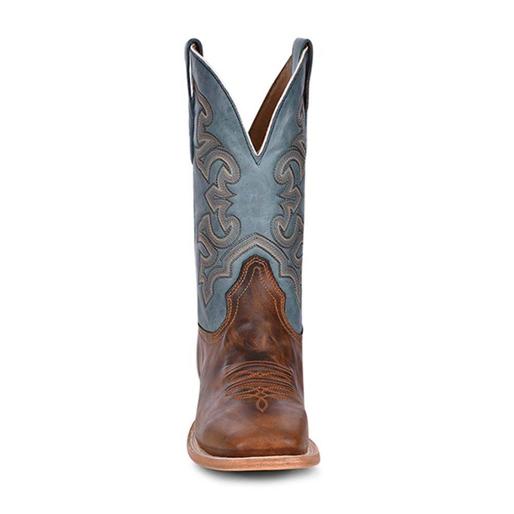 Corral Western Blue Square Toe Boots | Arrowsmith Shoes