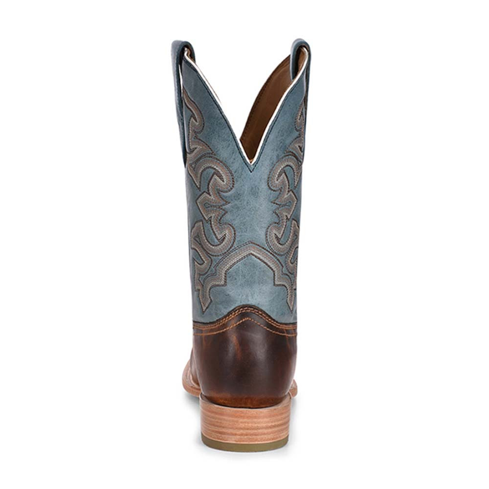Corral Western Blue Square Toe Boots | Arrowsmith Shoes