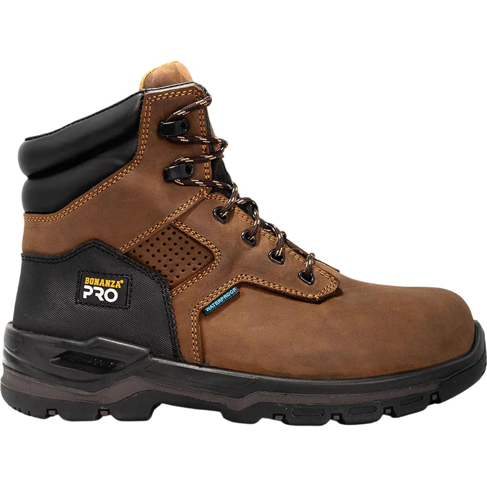 Bonanza Woodland 7” Dark Brown Waterproof Work Boots