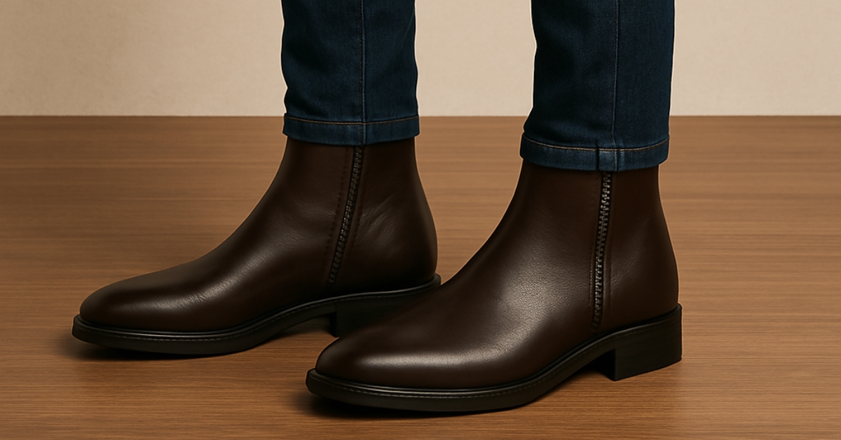 Why Mens Zipper Boots Are the Smart Choice for Modern Footwear ...
