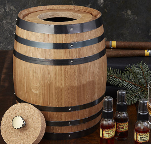 Cigar Infusion Barrel Humidor - A Gentleman's Trove