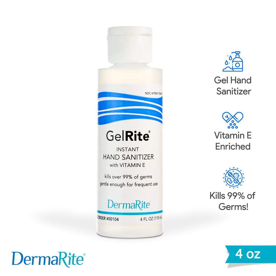 Gelrite Instant Hand Sanitizer, 4 Oz.