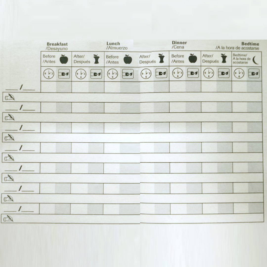 Buy Accu-Check Log Book [4 pack] For Diabetic Petient Online in USA at ...
