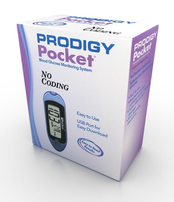 Buy Prodigy Pocket Blood Glucose Monitoring System [+] 50 Test Strips ...