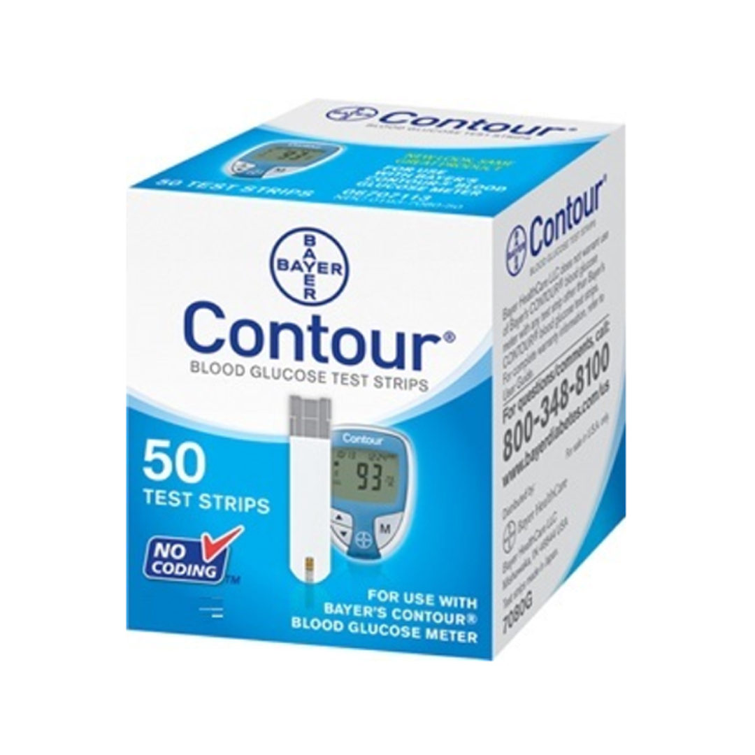 Buy Ascensia Bayer Contour 200 Test Strips For Diabetic Petient Online ...