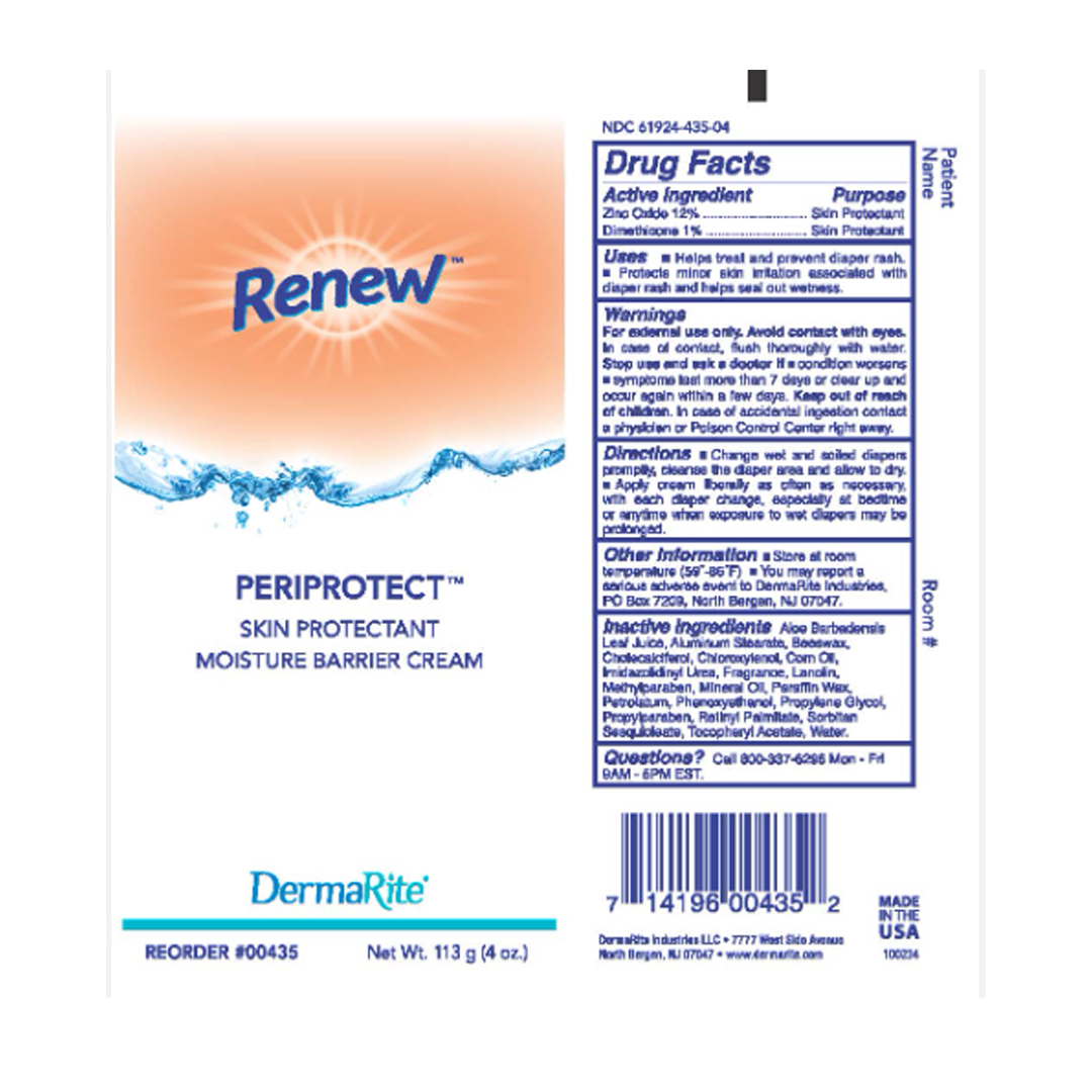 Renew Periprotect Zinc Oxide Barrier Cream, 4 Oz
