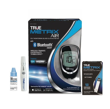 Buy TRUE METRIX AIR Meter Starter Kit With 50 Test Strips Online in USA ...